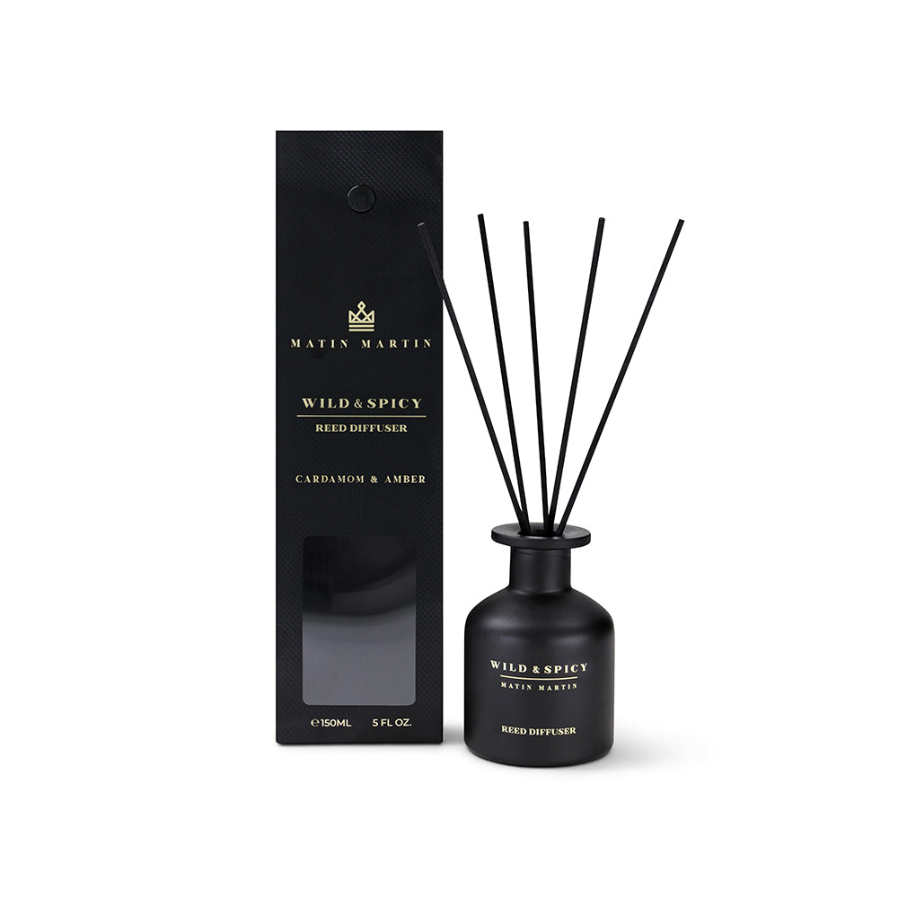 MATIN MARTIN REED DIFFUSER 150ML - WILD & SPICY - Gulf Orchid Fragrances